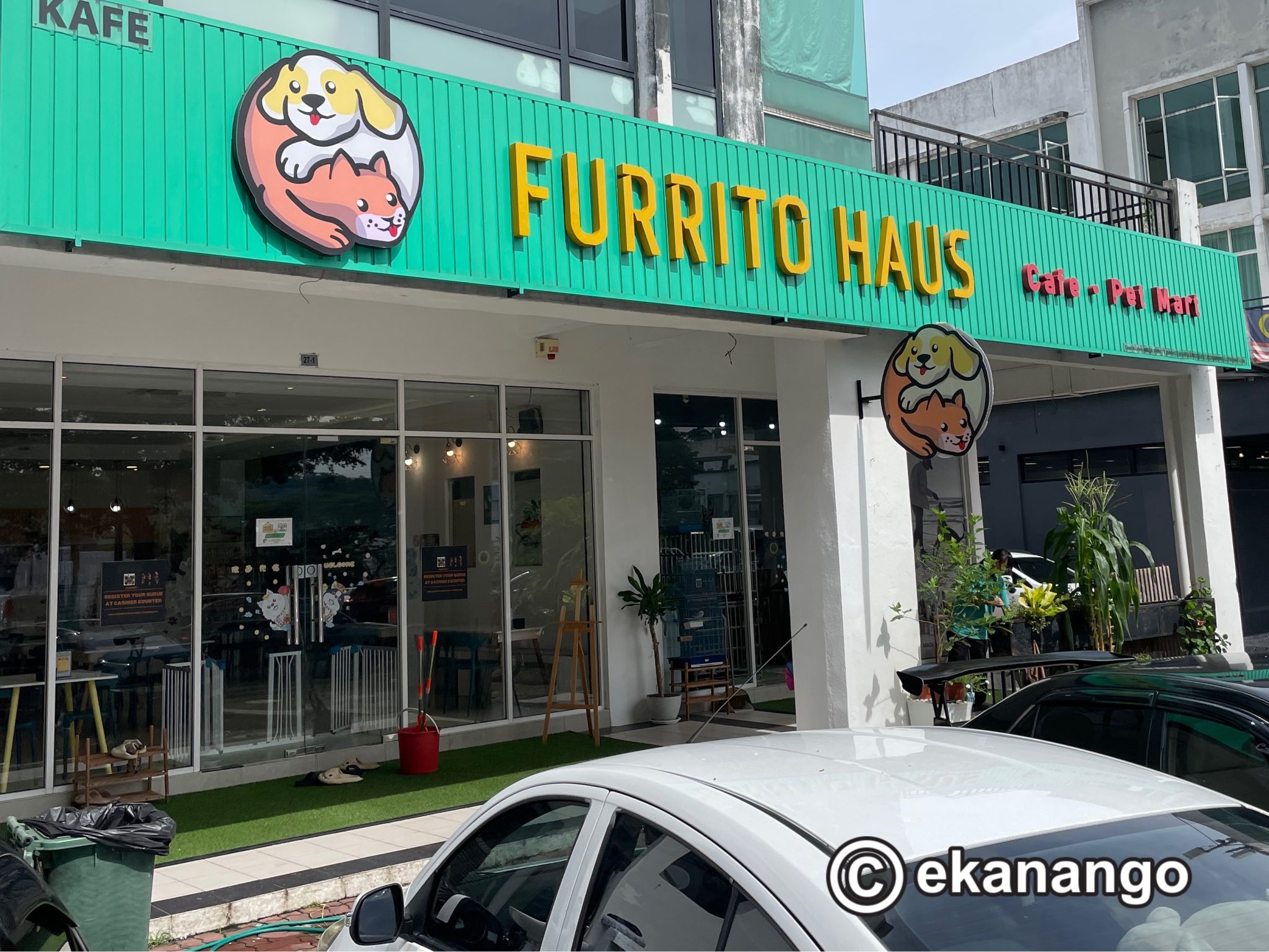 【Furrito Haus Cafe】アルパカやスカンクと触れ合える動物カフェ@Seri Kembangan - エカの南国主婦ライフ